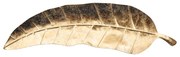 Kovový dekorativní tác 11x38 cm Foglia – Mauro Ferretti