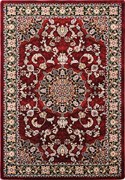 BE Koberec Anatolia 5857 RED - červený obdélníkový Rozměr: 100x200 cm