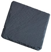 Břidlicová podložka pod svíčku 10 × 10 cm – přírodní břidlice