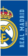 Bavlněná fotbalová osuška FC Real Madrid - motiv Half Navy - 100% bavlna - 70x140 cm
