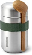 Black+Blum cestovní nádoba na jídlo se lžící 0,4 l, olive, BAM-FFB-S010