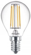 Philips ND4-40W-P45 LED žárovka Philips FILAMENT lustr E14 4,3W