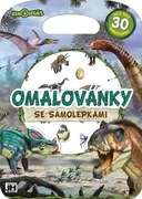 Jiri Models Omalovánky se samolepkami Dinosauři
