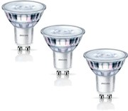 Led žárovka philips led classic spot 4.6-50w, gu10, 2700k, set 3ks