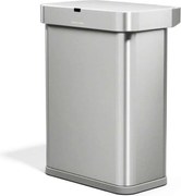 Simplehuman - Bezdotykový odpadkový koš 58 l, matná nerez ST2047