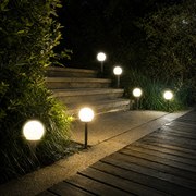Gardlov Sada solárních zahradních lamp - koule - 6 ks
