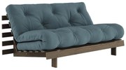 Rozkládací pohovka v petrolejové barvě 160 cm Roots – Karup Design