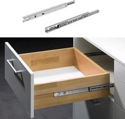 Hettich Kuličkový výsuv KA 1730, drážka 17 mm, pro zásuvku 250-390mm 71836
