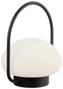 Černá přenosná LED lampa Sponge To Go 4,8W  - Nordlux