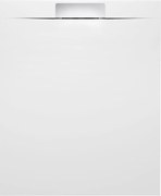 Polysan Sapho, KAZUKO sprchová vanička z litého mramoru, obdélník, 110x90cm, bílá