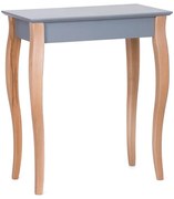 Tmavě šedý konzolový odkládací stolek Ragaba Console, délka 65 cm