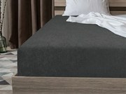 Fleecové napínací prostěradlo MOLTON antracitové 90 x 200 cm