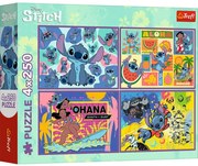 Trefl Puzzle Lilo and Stitch 4x250 dílků