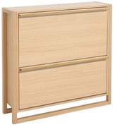 Výklopný botník v dekoru dubu v přírodní barvě NewEst – Woodman