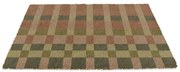 Rohožka z kokosového vlákna 40x60 cm Pink and Blue Check – Artsy Doormats