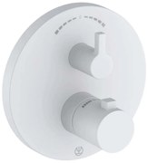 Kludi Nova Fonte - Termostatická baterie pod omítku, pro 2 spotřebiče, matná bílá 208305315