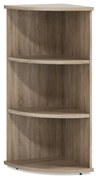Střední rohová skříň Impress 37 x 37 x 119,6 cm, dub sonoma