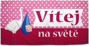 Sablio Ručník Vítej na světě 4 - 30x50 cm