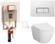Cenově zvýhodněný závěsný WC set VitrA k zazdění + WC VitrA Nuo SIKOVIZNUO680