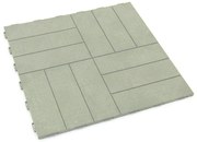 Plastová dlažba Linea Marte 56,3 x 56,3 x 1,3 cm, světle šedá
