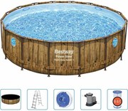 Bestway Bazén Power Steel s příslušenstvím 488 x 122 cm