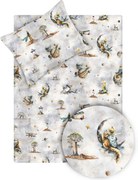 Perkálové bavlněné povlečení do postýlky Zasněný Malý princ Velikost: 95 x 130 + 45 x 65
