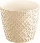 PRO Květináč ORIENT krémový 15,7cm