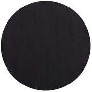 Ayyildiz, Kusový koberec Sky 5400 Black kruh, 120x120 (průměr) kruh, černá, obývací pokoj