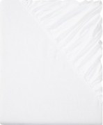 Livarno home Napínací prostěradlo z jemného flanelu, 180-200 x 200 cm (bílá)