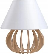 Noční lampa Nora E27 bílá