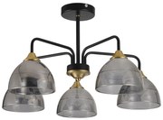 Toolight Závěsné osvětlení Spider G085-5C černý