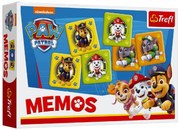 Pexeso papírové Paw Patrol/Tlapková patrola společenská hra 30 kusů v krabici 21x14x4cm