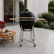Keramický gril Avenberg KAMADO XL černá