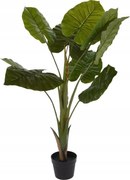 Umělá rostlina Alocasia Wentii, výsoká, 110 cm