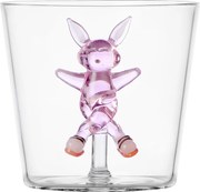 Ichendorf Milano designové sklenice na vodu Snow Games Tumbler Rabbit And Ice Skating