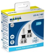 SADA 2x LED Autožárovka H3 PK22s/19W/12V 6500K - Narva 18058RPNVAX2