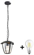 Brilagi - LED Venkovní závěsné svítidlo LUNA 1xE27/60W/230V IP44