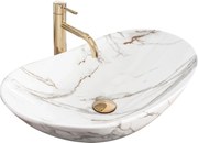 Rea Royal 60 umyvadlo, 62 x 36 cm, napodobenina kamene Aiax, REA-U8548