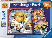 Puzzle ravensburger 120010616 já, padouch 4 3x49 dílků