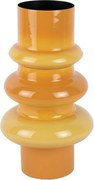 Oranžová železná váza (výška 30 cm) Grato – PT LIVING
