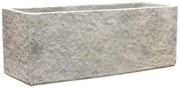 Coast Mountains Rectangle Planter Dusty Grey V 16 cm / D 43 cm