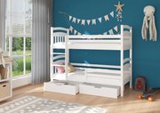 ADRK Furniture Dvoulůžková patrová postel ADA 200x90 CH-ADA-W-208-E1462
