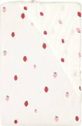Livarno® Žerzejové napínací prostěradlo, 90-100 x 200 cm (jahoda)
