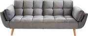 XXXLutz ROZKLÁDACÍ POHOVKA, textil, šedá P & B - Rozkládací pohovky - 002577004001