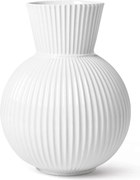Lyngby porcelánová Tura váza na květiny 34 cm bílá