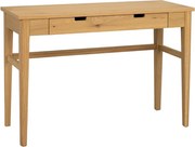 Konzolový stolek s deskou v dubovém dekoru v přírodní barvě 40x110 cm Garrison – Rowico