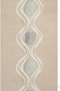 Breno Koupelnová pěnová předložka SOFTY-TEX 79838 abstraktní motiv, šíře 65 cm, Béžová/Vícebarevné