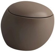 Laufen Il Bagno Alessi - Závěsné WC, Rimless, matná hnědá H8209711880001