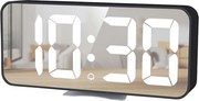 Hodiny s bluetooth synchronizací CA08, černá