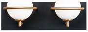 Toolight Moderní nástěnná lampa APP1221-2W Black